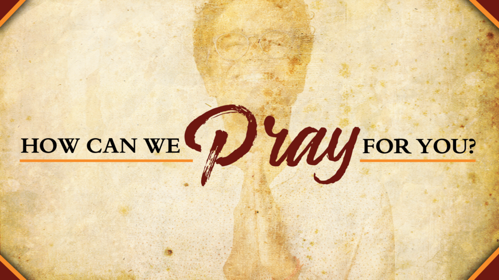 How Can We Pray For You - New Jerusalem Missionary Baptist Church ...